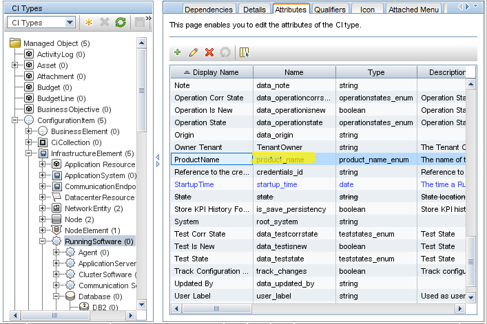How To Map The Ci Types Attributes To Web Service Fields