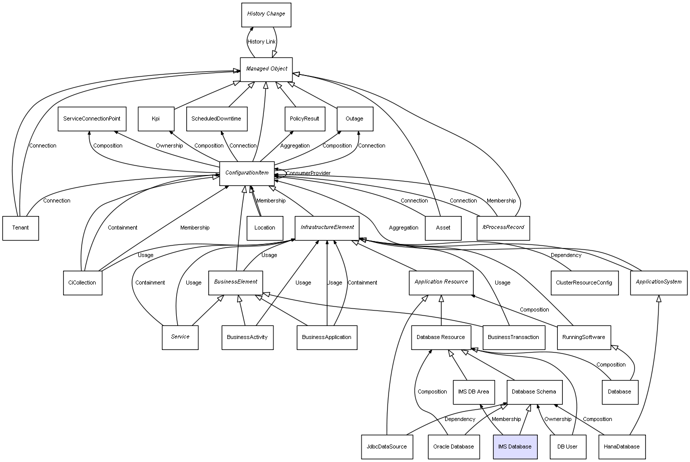 CI Class IMS Database
