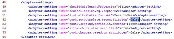 Turn off the Reconciliation Autocomplete capability