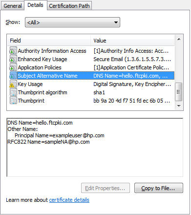 Authentication and authorization setup
