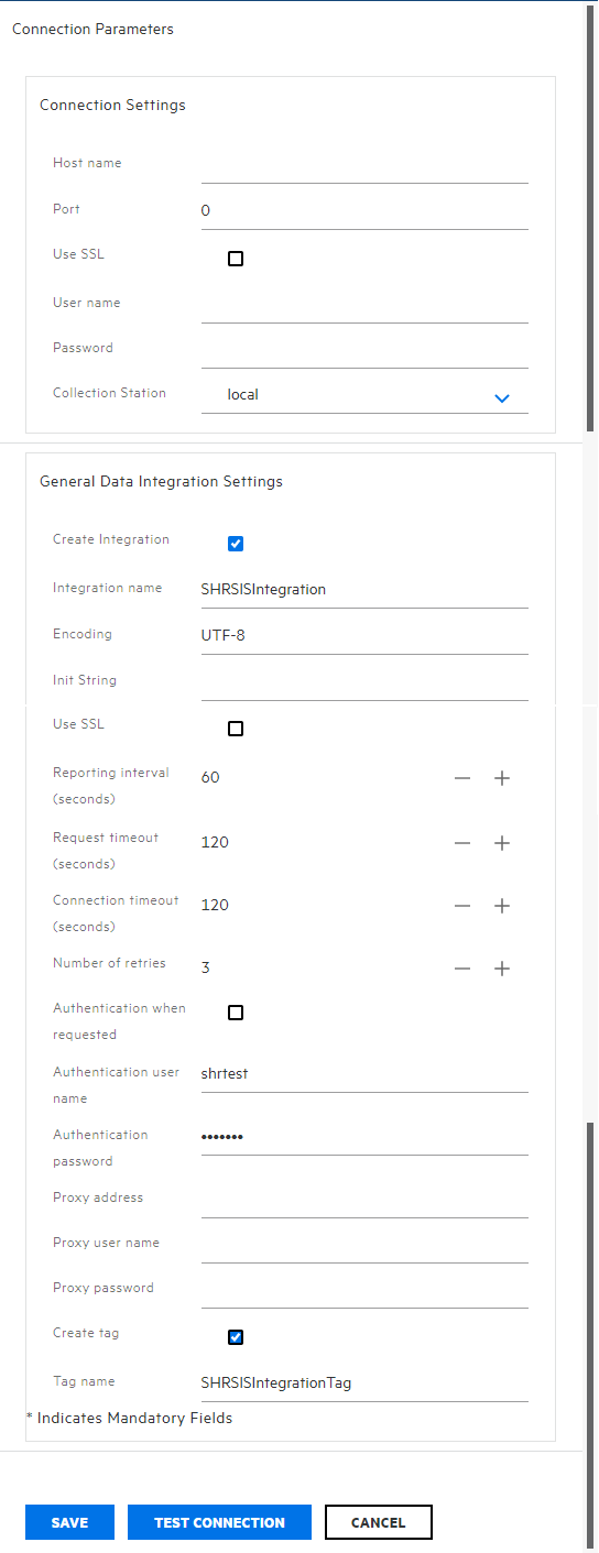 Configuring the SiteScope Data Source